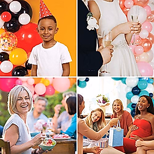 Lunar Bliss 16 ft Balloon Arch & Garland Kit | 100 Balloons, Pink, Fuchsia, Yellow | Birthday Party Decorations, Baby Shower (Pink Citrus)