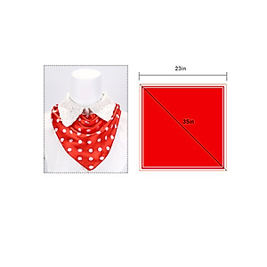 SATINIOR 1950s Chiffon Scarf Chiffon Scarf Square Handkerchief Neck Scarf Satin Ribbon Scarf Hair Tie for Women