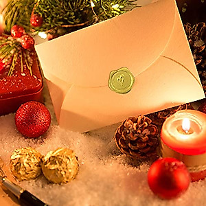 660Pcs Gold Embossed Wax Stickers Valentines Day Heart Envelope Seals Self-Adhesive Stickers for Wedding Celebrations Greeting Cards Commemorative Parties Engagement Invitations