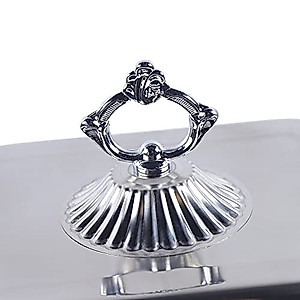 Stainless Steel Chafer Set Chafing Dish Buffet Set Chafing Dish Buffet Catering Warmer Classic Baking Tray for Buffet, Wedding and other Banquet Events