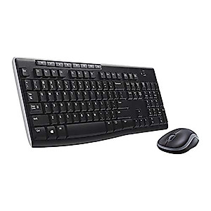 HP EliteDisplay E27 G4 27 Inch 1920 x 1080 Full HD IPS LED-Backlit LCD Monitor Bundle with HDMI, VGA, DisplayPort, Gel Mouse Pad, and MK270 Wireless Keyboard and Mouse Combo