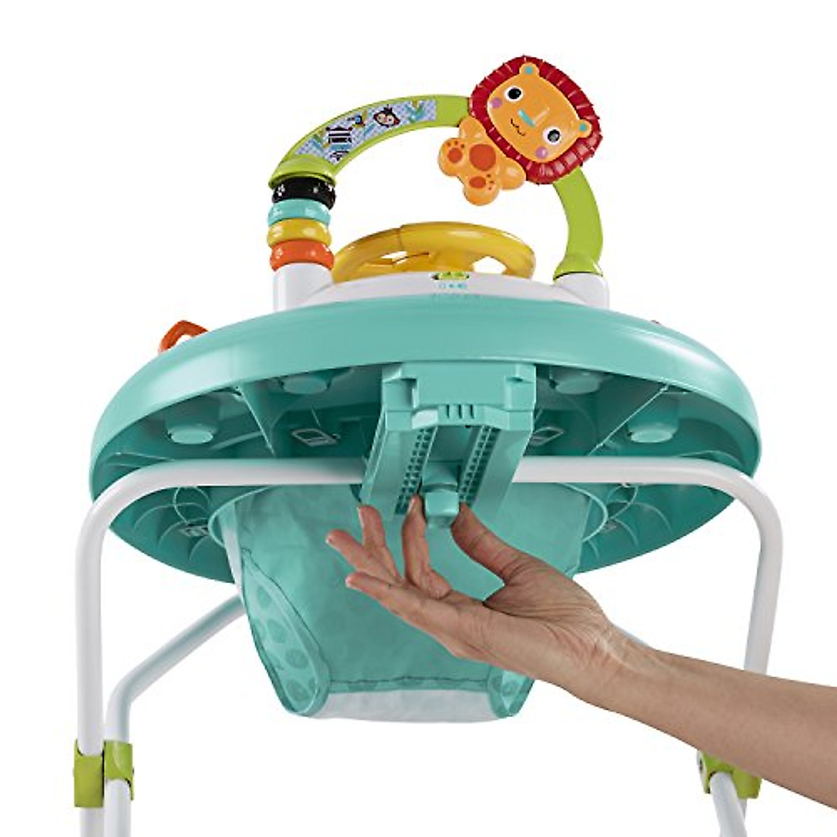 Zig Zag Zebra Walker with Easy Fold Frame for Storage, Ages 6 months +