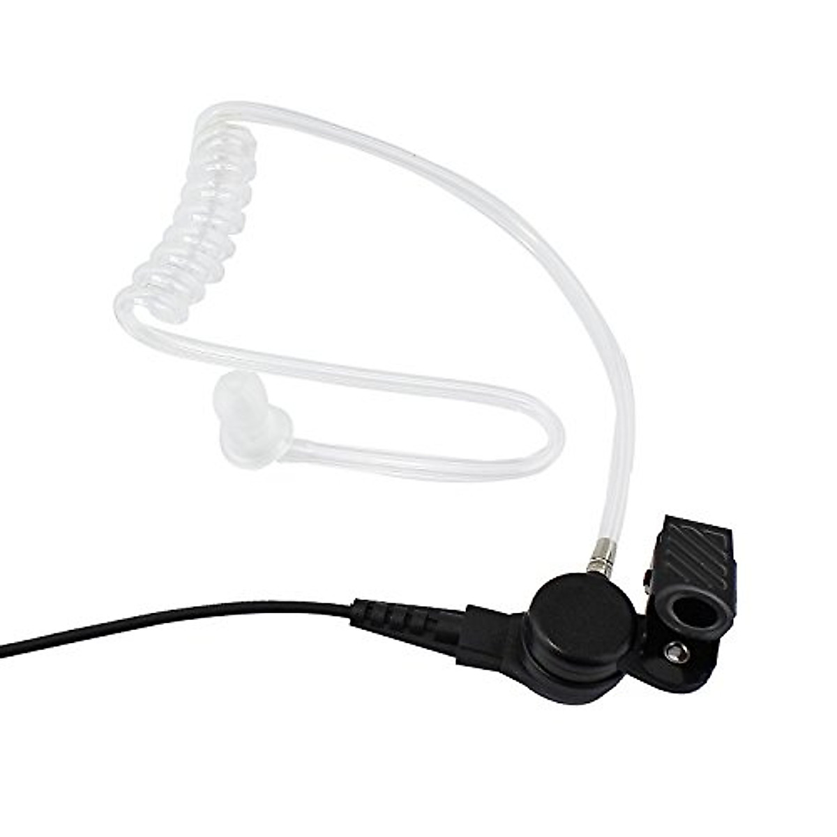 abcGoodefg 1 Pin Covert Acoustic Tube Earpiece Headset with Mic PTT for Motorola SL7550 7580 7590 SL300 SL4000 SL1K SL1M 2 Way Radio Walkie Talkie