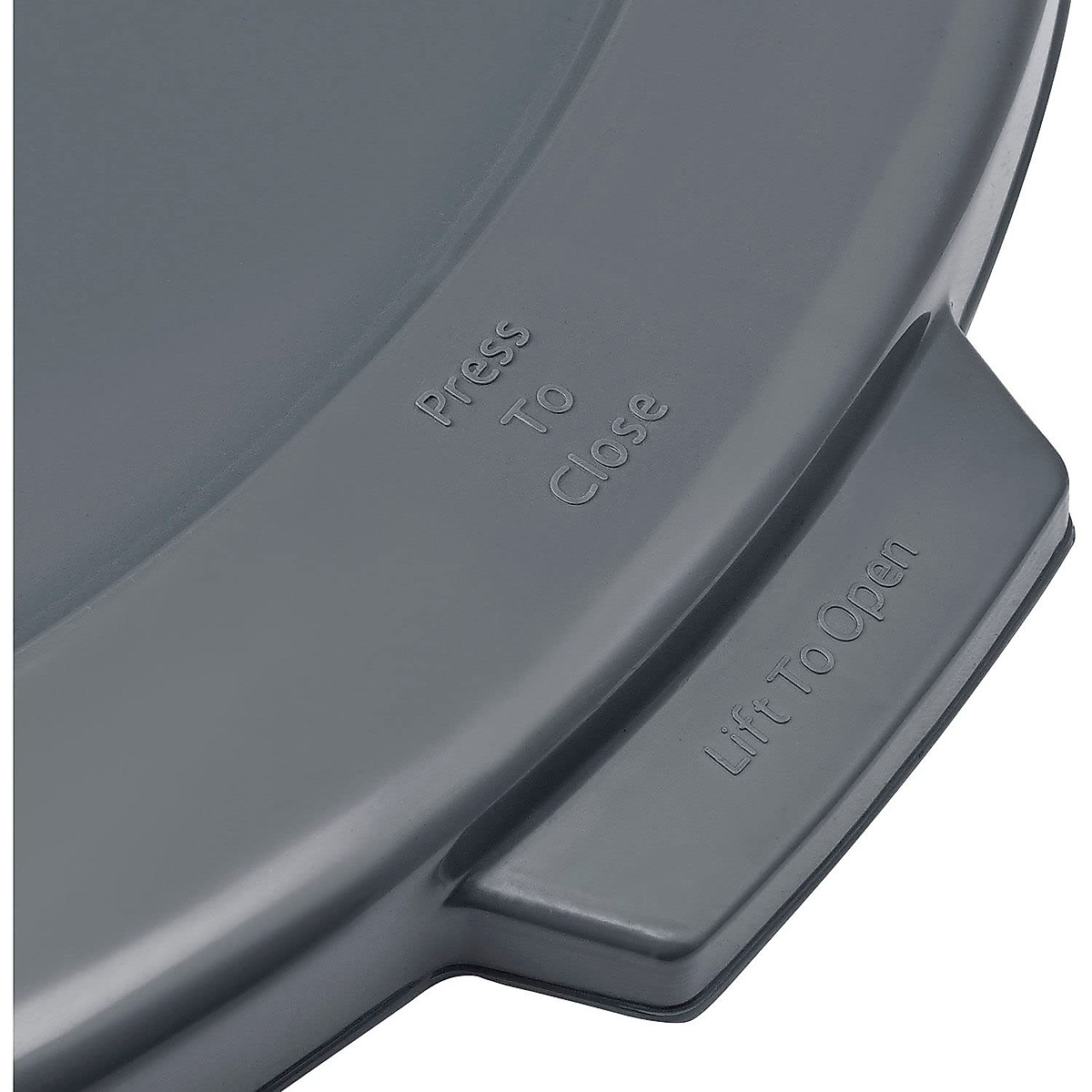 Trash Container Lid for 44 Gallon Can, 24-1/2" Dia,