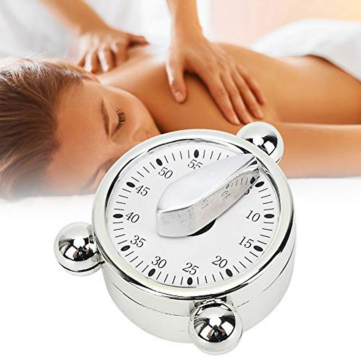 Kitchen Timer Cylindrical Mechanical Timer Cooking Reminder Precise Alarm Clock for Kitchen Hairdressing Beauty Salon Cooking Learning Baking Manual Timer