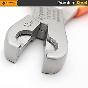 Cynamed Twin Action Decapper Pliers - Perfect for Decapping 13mm and 20mm Crimped Vials and Bottles