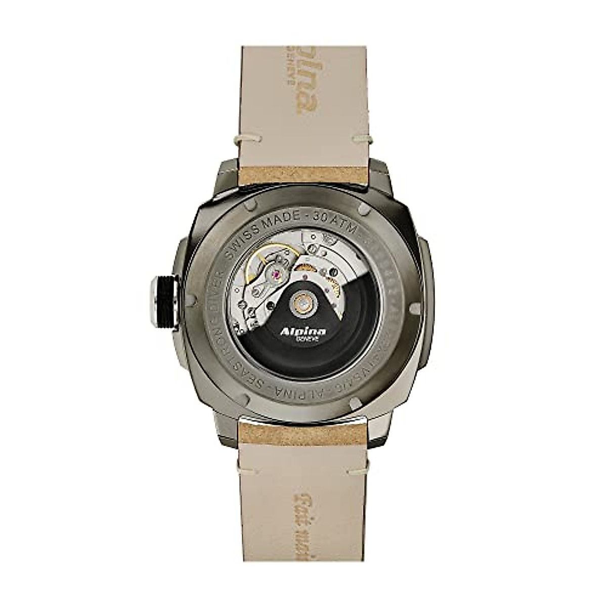 Alpina Men's Seastrong Diver 300 GMT Automatic, Luminous Markers, Uni-Directional Bezel, 1,000 Feet WR, 44mm