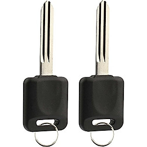 KeylessOption 2 Replacement Uncut Ignition Chipped Key Transponder Blank for Nissan Infiniti 4D-60 Chip