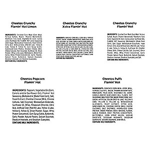 Cheetos Flamin' Hot Variety Pack, 40 Count