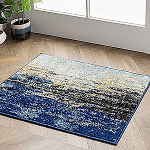nuLOOM Katharina Abstract Motif Area Rug, 2' x 3', Blue