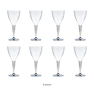 Mozaik 8 ct Wine Glass, Clear