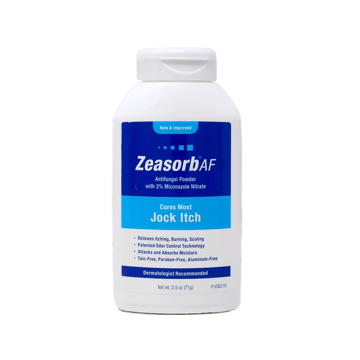 Zeasorb Antifungal Treatment Powder, Jock Itch - 2.5 oz, Pack of 6