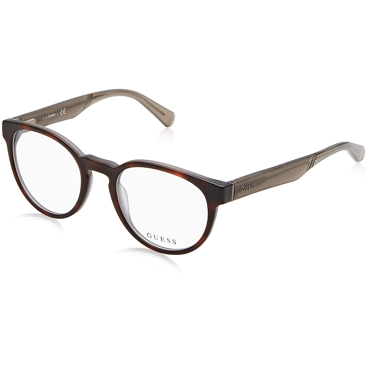 Guess GU1932 Eyeglass Frames - Dark Havana Frame, 51 mm Lens Diameter GU193251052
