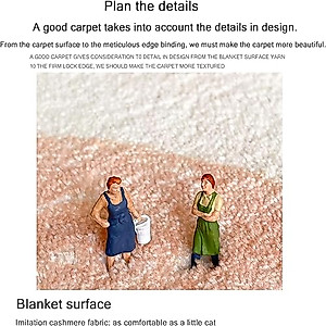 rugylsf Faux Cashmere Floral Rugs Soft Washable Microfiber Rugs Absorbent Bathroom Non-Slip Floor Mats 2.6ft Modern Boho Bedroom Decor Bedside Small Rugs Floral Rugs Brown Rugs Kids Rugs