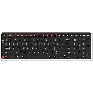 Contour Design Balance Keyboard – Wired, Ergonomic Design - Compact Size, Adjustable Tilt to Support Wrist Strain, Plug & Play PC/Mac
