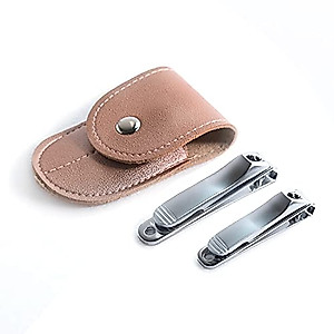 Spove Nail Clipper Set - Professional Fingernail & Toenail Clippers Stainless Steel Manicure Sets