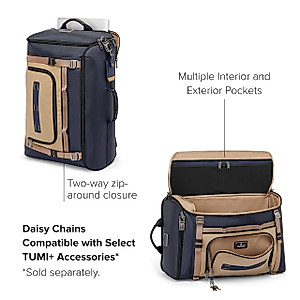 TUMI - Alpha Bravo Endurance Backpack - Midnight Navy/Khaki