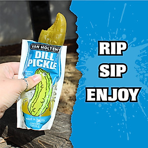 Van Holten's Pickles - Jumbo Dill Pickle-In-A-Pouch - 12 Pack