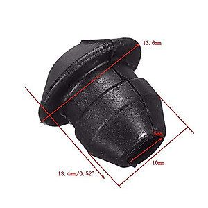 Mtsooning 2Pcs Replacement Fuel Line Tank Grommet Replacement for Stihl Fuel Grommets FS80 FS85 KM85 FC75 FS76 FS74 Trimmers 00009890516