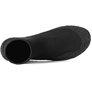 Joomra Minimalist Yoga Shoes Running Size 8 Women with Grippers Gym Breathable Soft Barre Athletic Whitin Sockshoes Men Water Aqua Sneakers Lightweight Trekking Sneaker Black