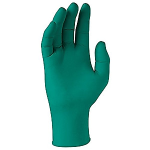 Kimberly-Clark Spring Green Nitrile Exam Gloves (43437), 4.7 Mil, Ambidextrous, 9.5”, XS, 200 Gloves / Box