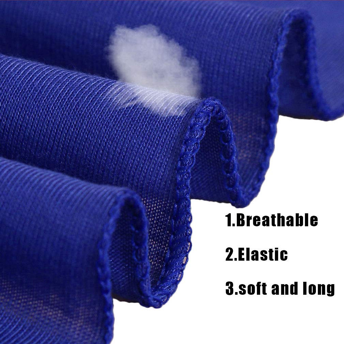 LMVERNA jersey scarves for women muslim hijab jersey cotton scarves fashion long scarf (Royal blue)