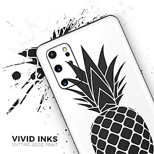 DesignSkinz Flat Pineapple Protective Vinyl Decal Wrap Skin Cover Compatible with The Samsung Galaxy S20 (Screen Trim & Back Glass Skin)