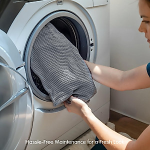 SUBRTEX Stretch Couch Cushion Cover, Sofa Cushion Furniture Protector, Couch Seat Slipcover, High Elasticity for RV Living Room (Loveseat Cushion, Light Grey)