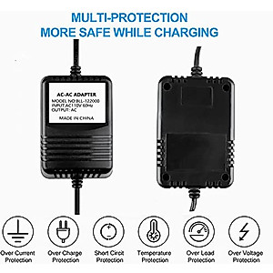 Guy-Tech AC/AC Adapter Replacement for Antares AVP-1 Vocal Producer Auto Tune, Audio Centron ACM-1406 Mixer, Numark EPT04300 to Numark Mixer, Line 6 11-32-000 MW48-0902000A 1132000 MW480902000A