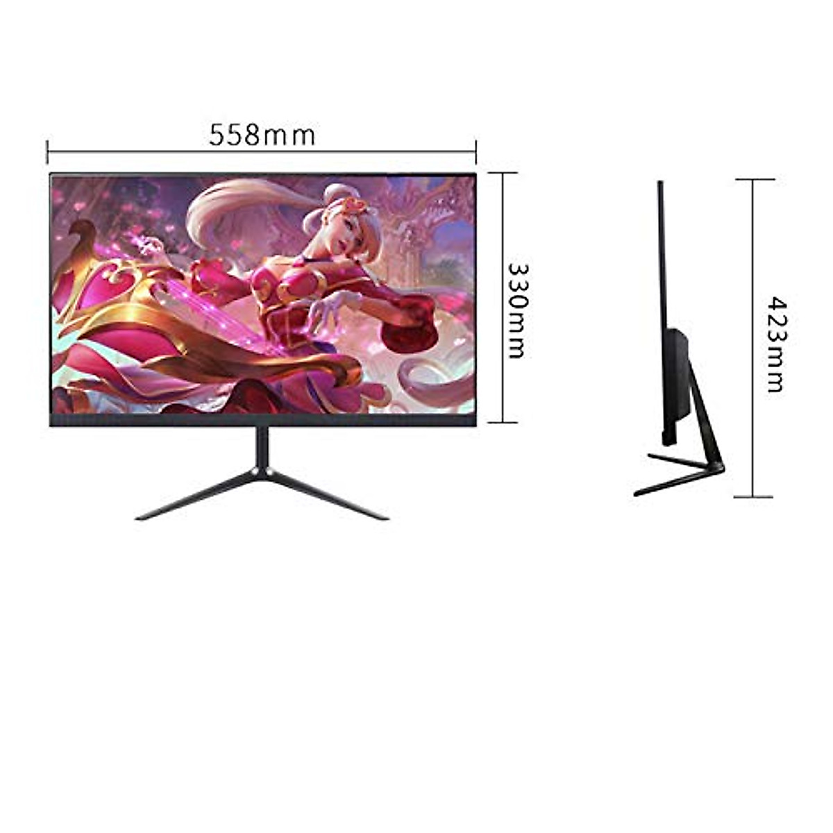 Gaming Curved Display,IPS Screen Display with HDMI,32-inch 1080P Full HD Monitor 75Hz,Wide Viewing Angle 178˚Suitable for Laptops, PC, MacBook Pro, Xbox, PS4