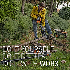 WORX WG303.1 14.5 Amp 16" Electric Chainsaw & Sun Joe SWJ-OIL Premium Bar, 1-Quart