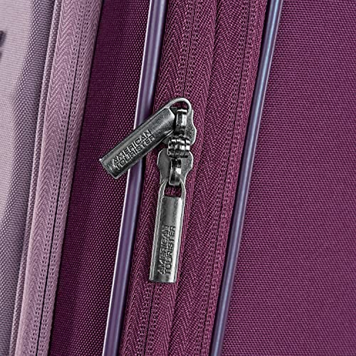 AMERICAN TOURISTER Cascade Softside Expandable Luggage with Spinner Wheels, Fig, 20-Inch