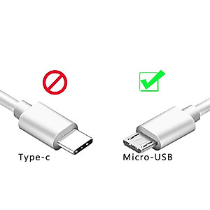 Olort Micro Power Cable Cord Replacement for Furbo Dog Camera USB Charger Cord (6.6 Ft)