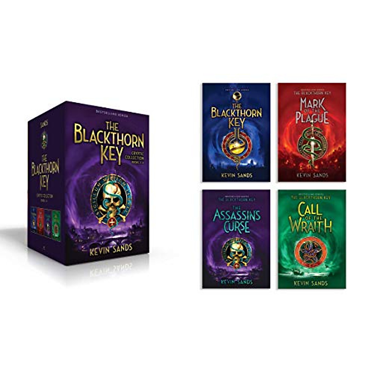 The Blackthorn Key Cryptic Collection Books 1-4 (Boxed Set): The Blackthorn Key; Mark of the Plague; The Assassin's Curse; Call of the Wraith