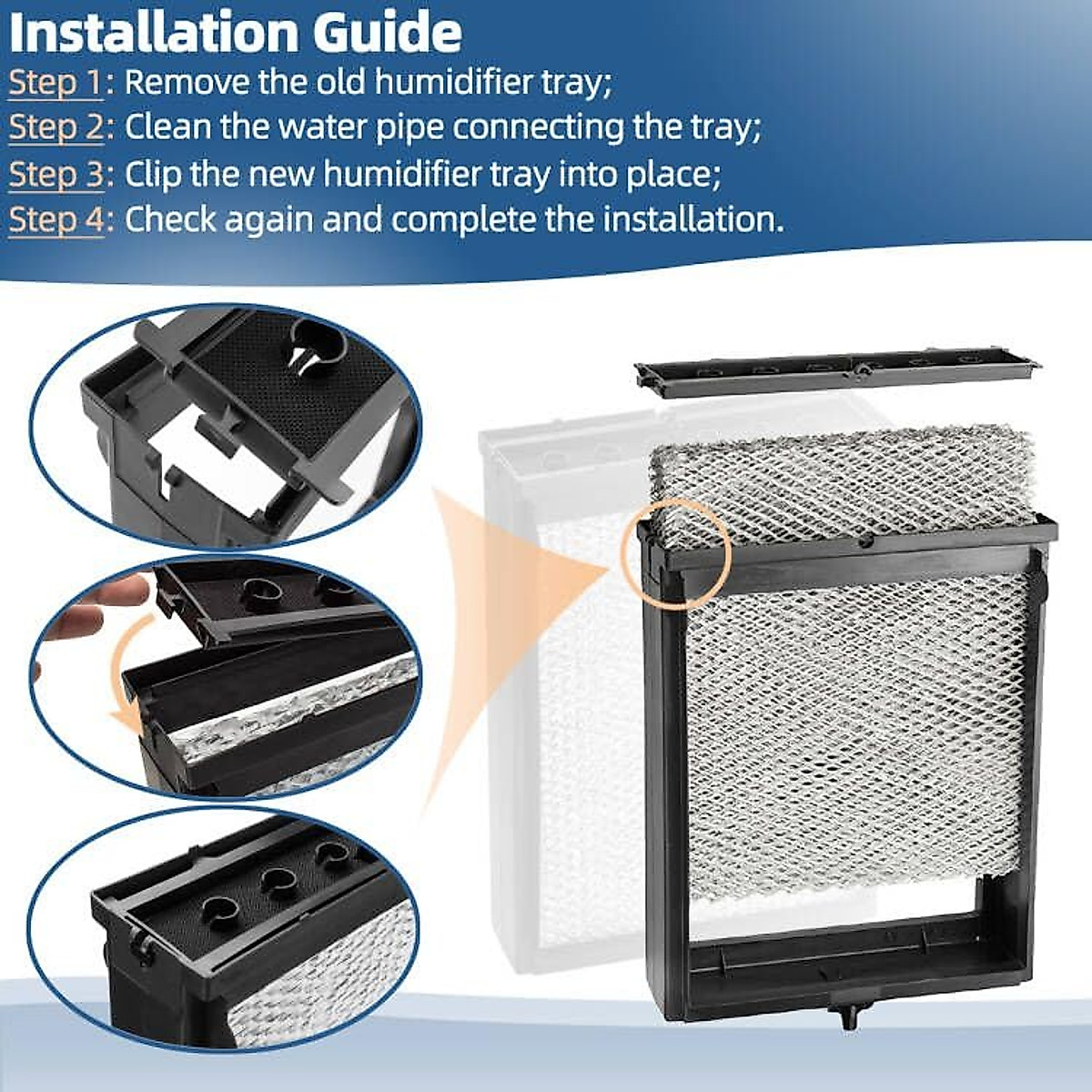 4331 Water Distribution Tray Replacement Compatible with Aprilaire 600 Series Humidifiers for Aprilaire Models 600A & 600M Humidifier Parts Accessories