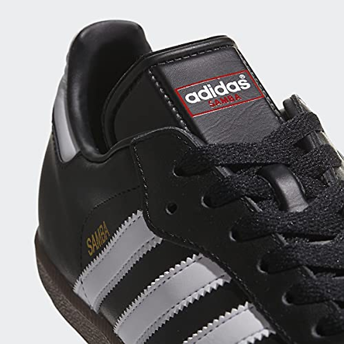 adidas Men's Samba OG Shoe, Black/White/Black, 8.5 US