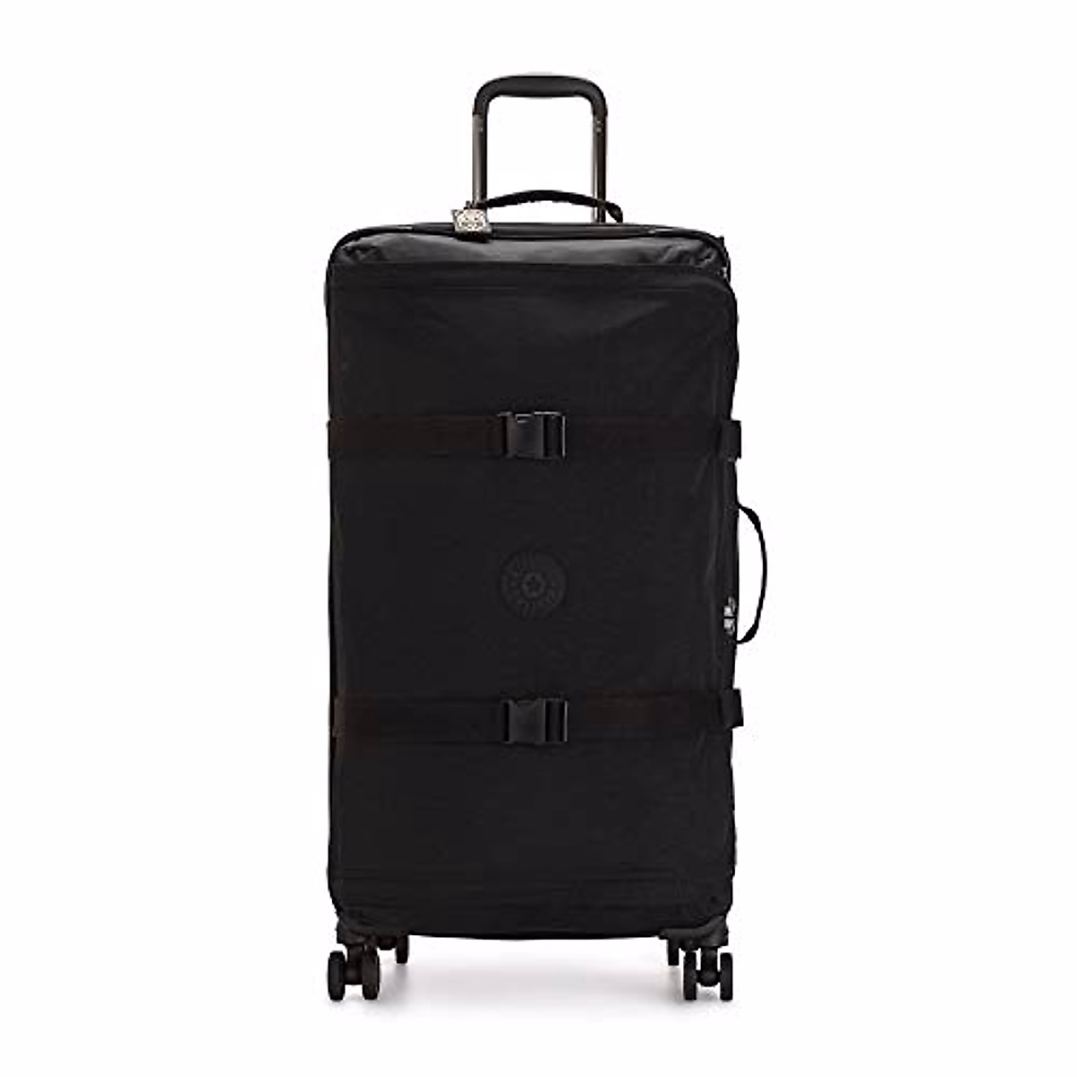 Kipling Women’s Spontaneous 31-inch Softside Spinner Wheel Luggage, Integrated TSA Accepted Lock, Black Noir, Checked-Large