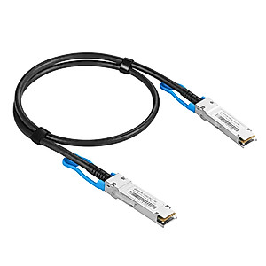 Macroreer 100G QSFP28 DAC Cable - 100GBASE-CR4 QSFP28 to QSFP28 Passive Direct Attach Twinax Copper Cable Compatible with Mellanox MCP7H00-A01, 1-Meter (3.3ft)