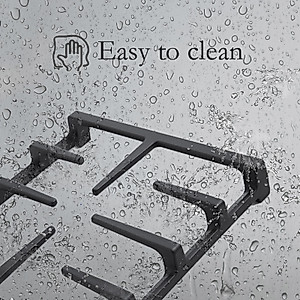 Upgraded WB31X27150 Center Grate Replacement for GE Stove Parts JXGRATE1 WB31X24737 General Electric Gas Range Grate Cast Iron Surface Burner Grate GE Cooktop Parts Stove Top Grate 1Pcs