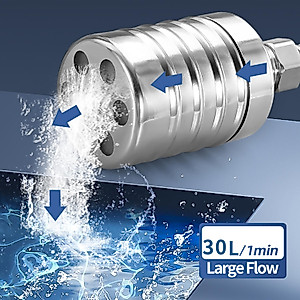 1/2 Inch Water Float Valve 304 Stainless Steel Automatic Water Level Control Valve No Need Electricity Water Level Controller Valve Auto Fill Shut Off Mini Float Valve for Water Tank,Pool,Pond,Tower