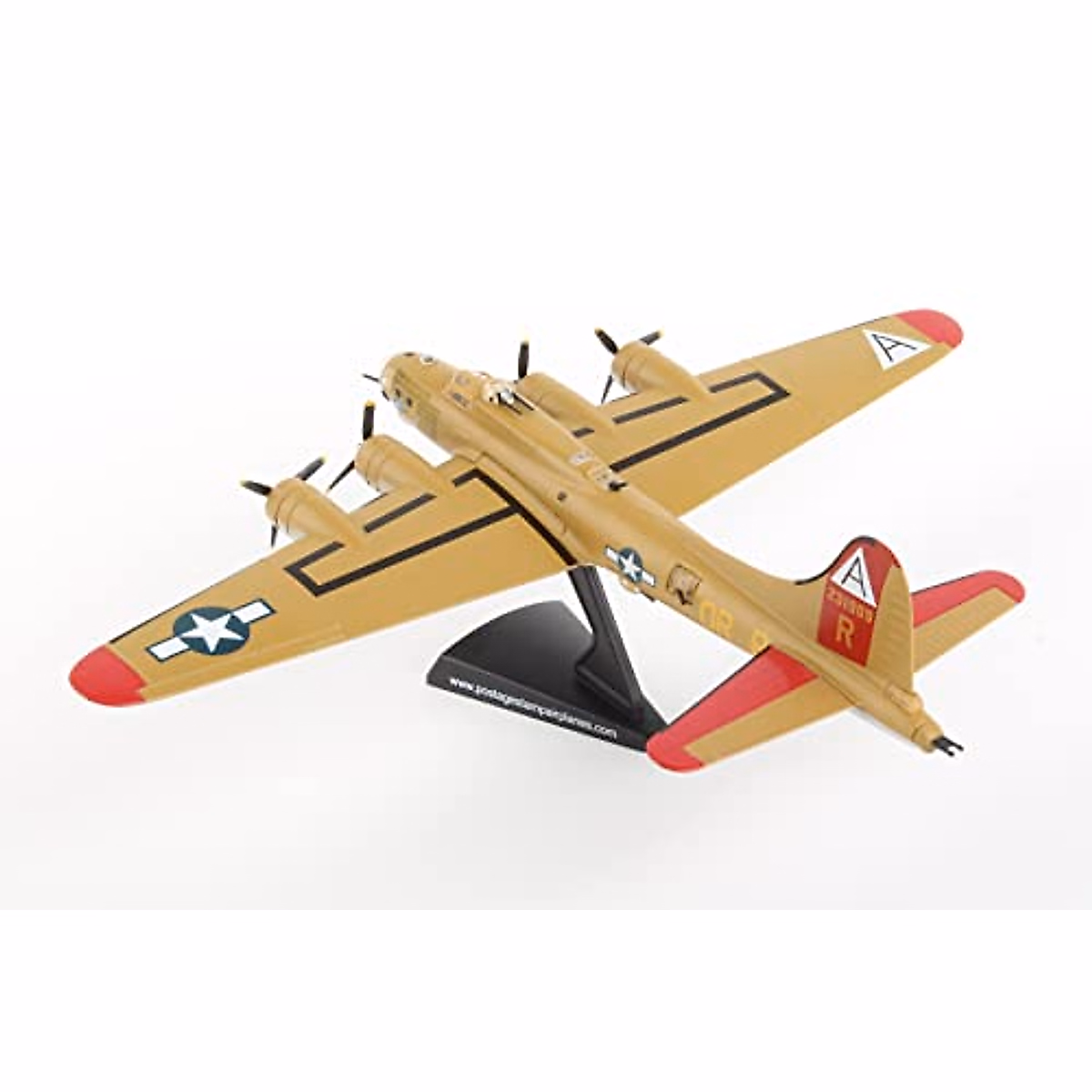Postage Stamp PS5402-3 USAF B-17G Nine O Nine 1:155 Scale Flying Fortress Diecast Display Model with Stand