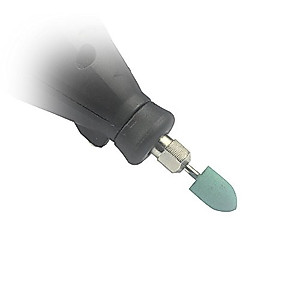 Carving Expert 100 Pcs Polishing Grinding Bits, 1/8 Inch Shank Wool/Sesame/Rubber/Cowhide/Abrasive Stone Grinding Tools