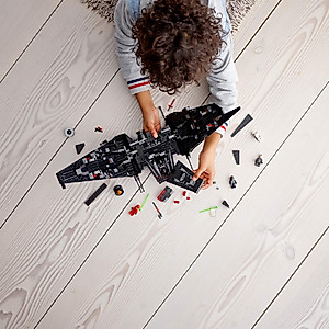 LEGO Star Wars: The Rise of Skywalker Kylo Ren’s Shuttle 75256 Star Wars Shuttle Action Figure Building Kit (1,005 Pieces)