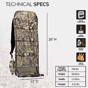 Eberlestock F1 Mainframe - The Most Versatile Pack Ever - Fully Adjustable with Endless Configurations (Mirage, Regular)