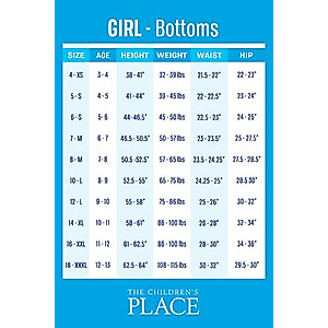 The Children's Place girls Basic Cartwheel Short Pants, Black/White, Small US