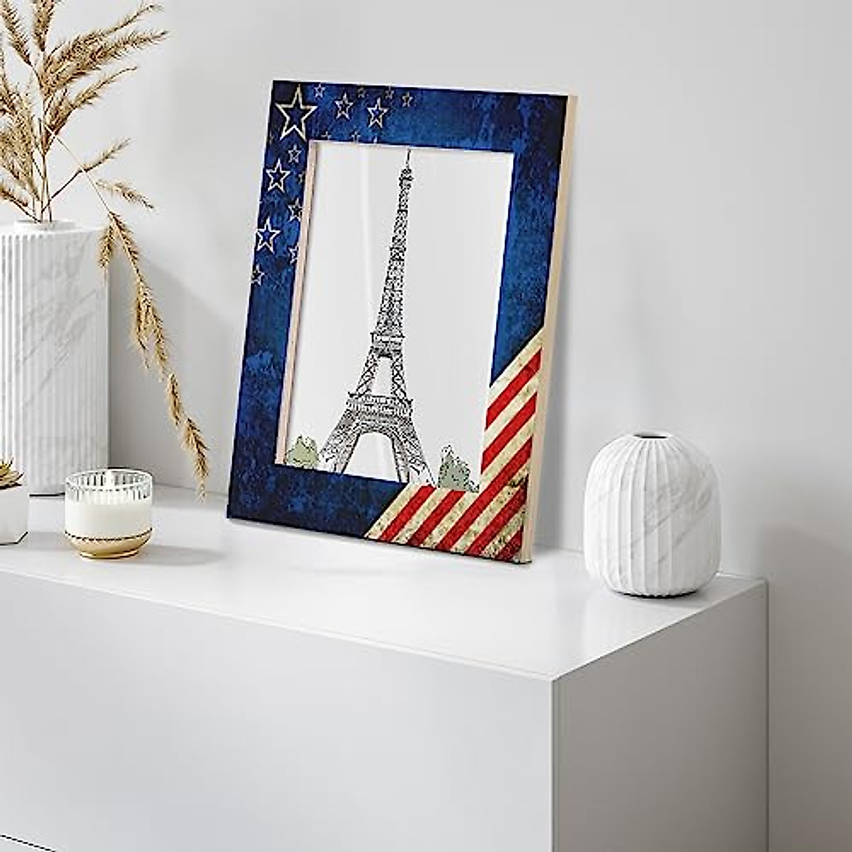 POFATO Vintage American Flag 8x10 Picture Frame