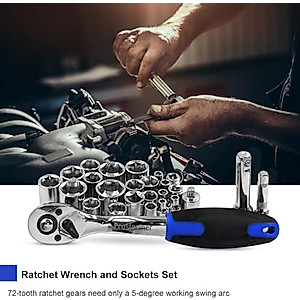 Prostormer 200-Piece Hand Tool Set, General Home and Auto Repair Tool Kit with Toolbox Storage Case for Mechanical Repair, DIY, Home Maintenance