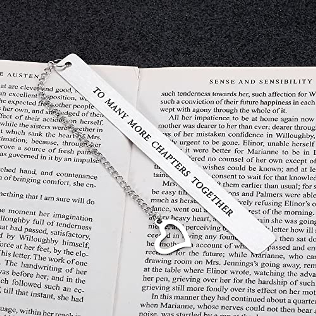 Valentines Day Bookmarks for Boyfriend Girlfriend Anniversary Birthday Gift for Couples Husband Wife Christmas Wedding Engagement Gifts for Book Lovers Women Men Book Marks for Bride Fiance Fiancee