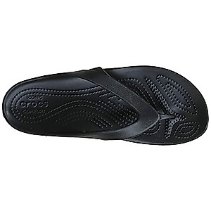 Crocs womens Kadee Ii Flip Flop, Black, 10 US