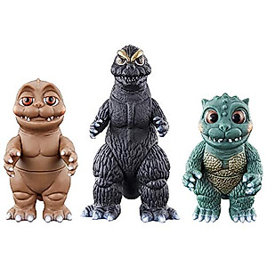 Movie Monster Series Godzilla-kun (Monsters Doll Theatrical Godziban) (Kaiju Monster Puppet Show Gojiban) Soft Vinyl Figure